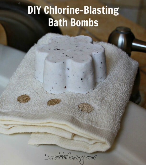 DIY Chlorine-Blasting Bath Bombs - Scratch Mommy