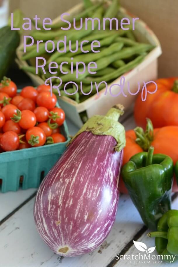 Late Summer Garden Recipe Roundup